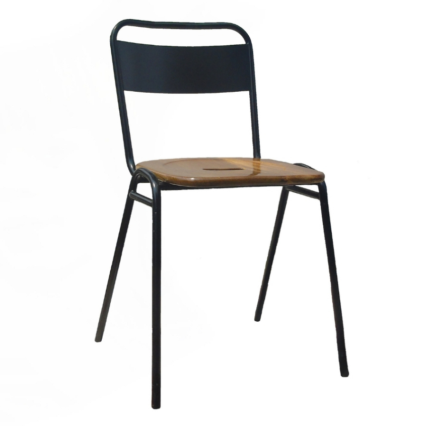 INDUSTRIAL STACKABLE MILD STEEL WINDSOR DINING CHAIR FOR RESTAURANTS ...