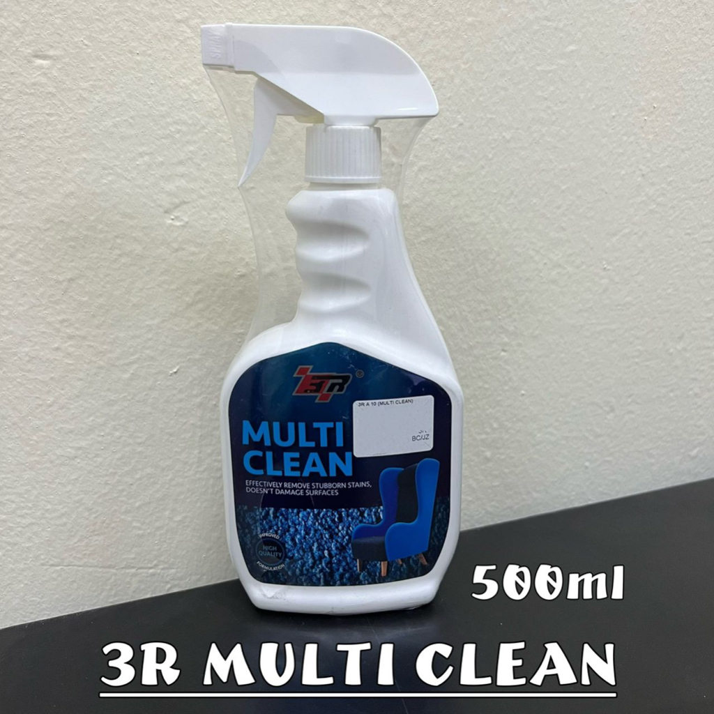 READY STOCK!!! 3R MULTI CLEAN 500ml 多重清洁喷雾 Effectively Remove Stubborn ...