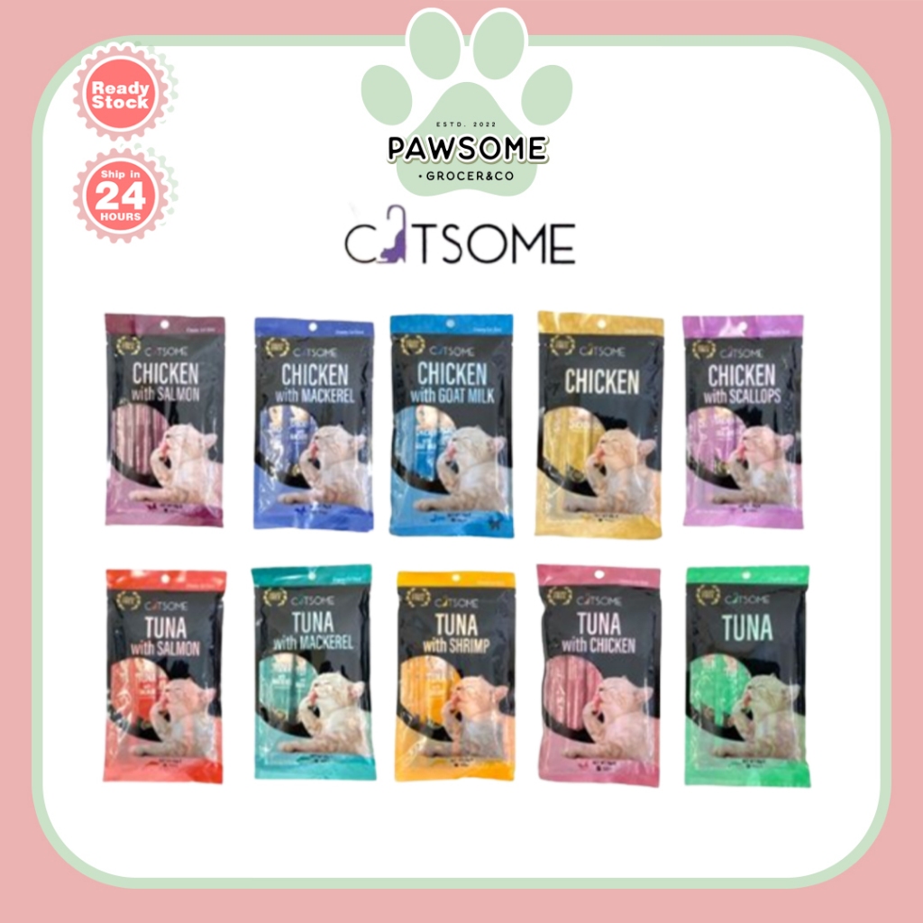 CATSOME Creamy Cat Stick Cat Treats For Cats 1 Stick-15g/1 Pack(5Sticks ...