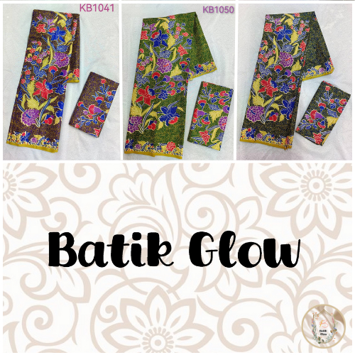 Kain Batik eksklusif dengan corak tradisional .Exclusive Batik fabric ...