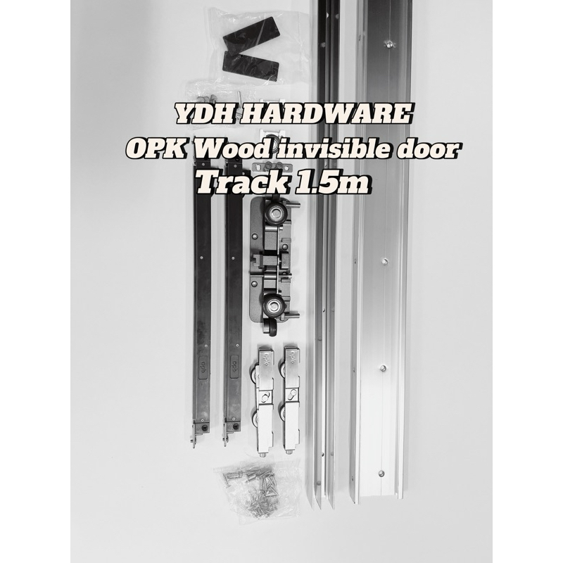 OPK Wood invisible door TRACK 1.5MRT 幽灵门 | Shopee Malaysia