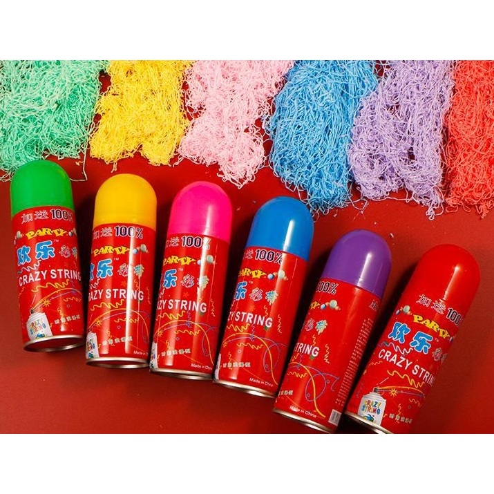 280ml Crazy String Ribbon Spray Christmas Spray | Ready Stock | Wedding ...