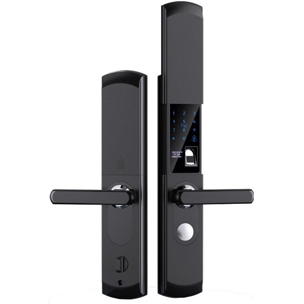 5 Years Warranty Smart Door Lock Set With Fingerprint Electronic Door ...