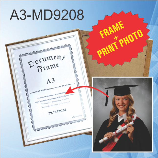 A4 / A3 / 40X50cm Frame For Certificate / Poster / Document ...