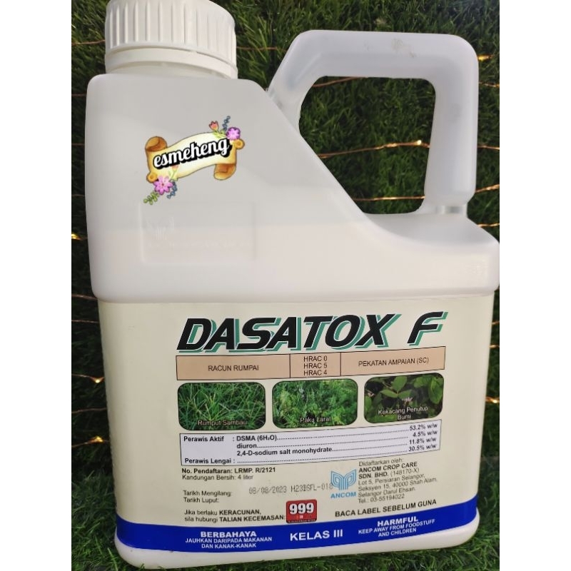 4L Ancom Dasatox F / Rumput Degil / DSMA Diuron 2-4-D-Sodium / 3in1 ...