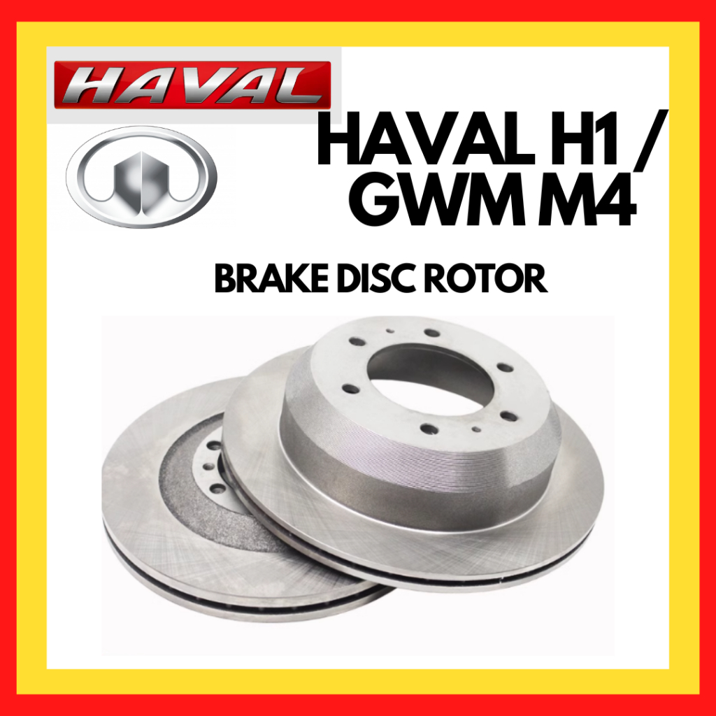 GREAT WALL GWM M4 / HAVAL H1 - ROTOR BRAKE DISC | Shopee Malaysia