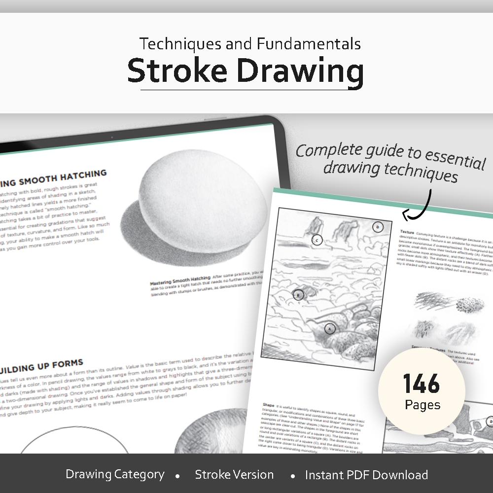 [ PDF ] Drawing - Stroke Version (Techniques and Fundamentals) | Shopee ...
