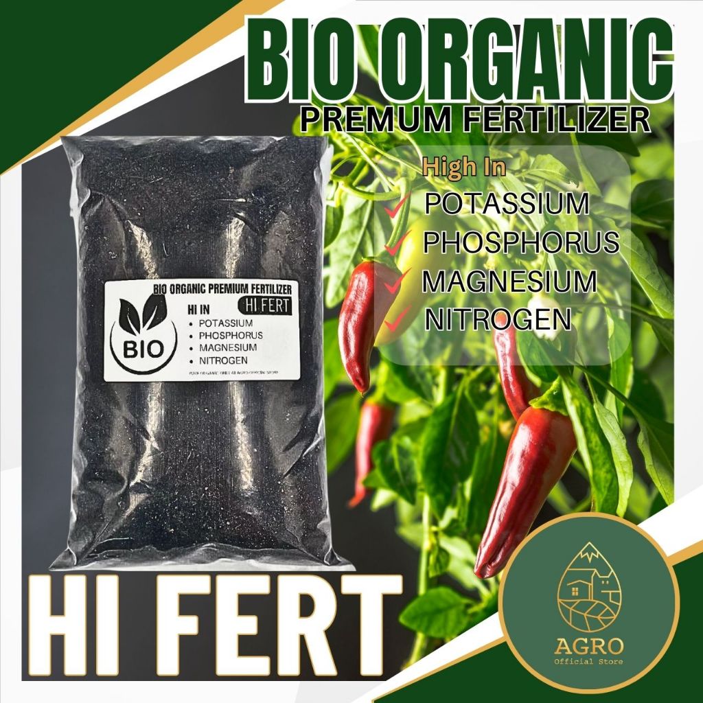 Agro Bio Organic HI-FERT Premium Fertilizer Baja Organic Baja Super ...