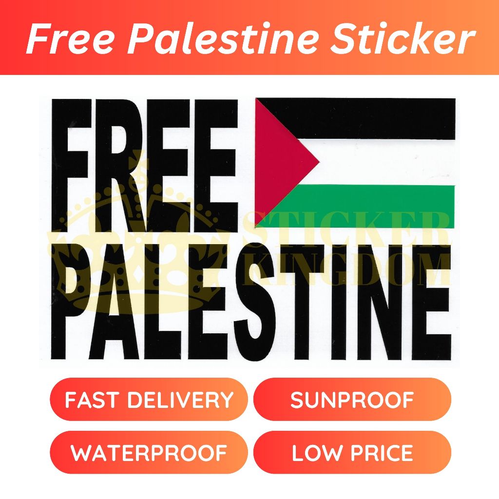Sticker Palestine / Free Palestine Sticker / Save Gaza / Car Sticker ...