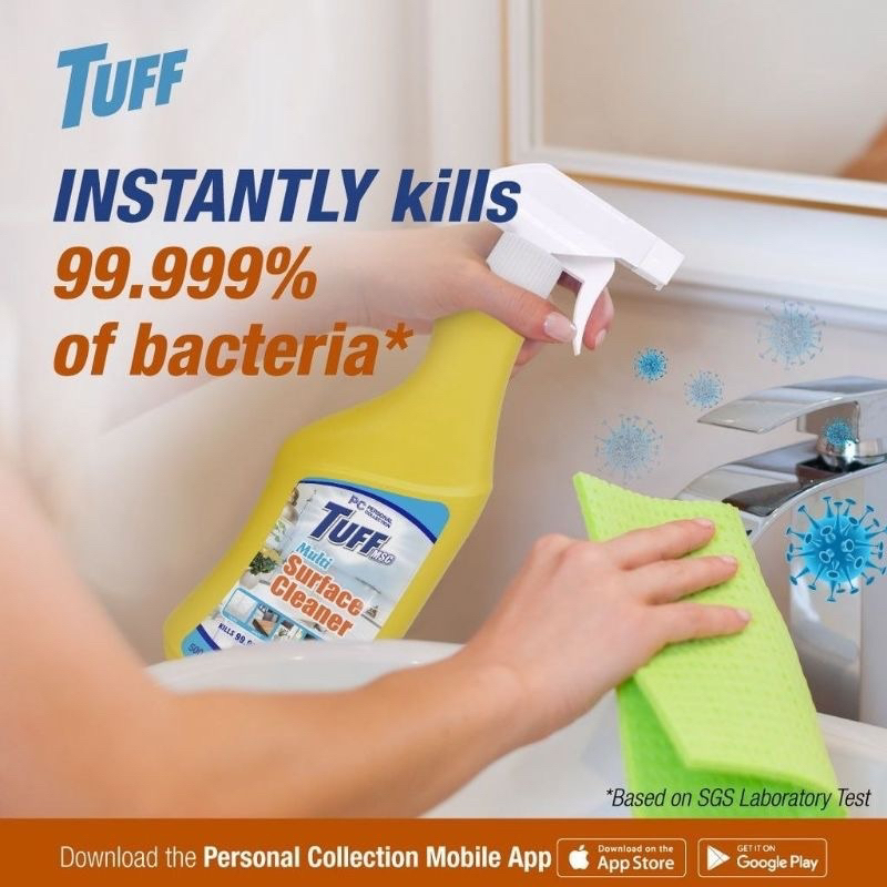 ️1 Day Ship ️PC PERSONAL COLLECTION TUFF MULTI SURFACE CLEANER 500ML ...