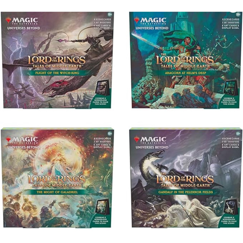 Magic The Gathering The Lord of The Rings: Tales of Middle-Earth Scene ...