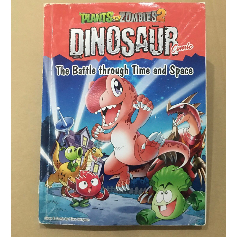 Plants Vs Zombies Used Book(Dinosaur Comic The Battle Through Time And Space) | Shopee Malaysia