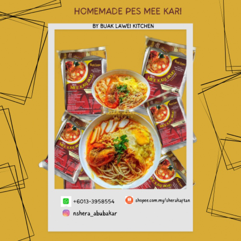 MEE KARI PAMO BY BUAK LAWEI KITCHEN | Shopee Malaysia