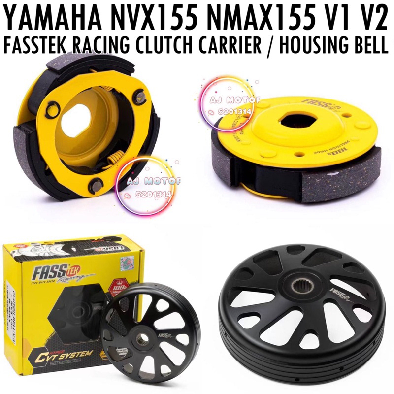 YAMAHA NVX155 NMAX155 V1 V2 V3 FASSTEK RACING AUTO CLUTCH SHOE ...