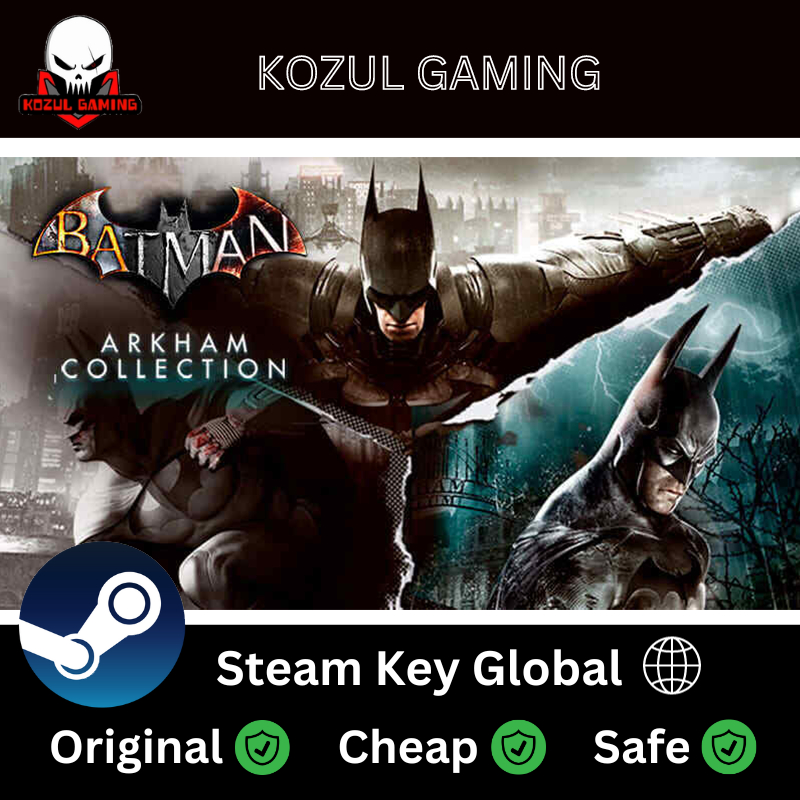 Batman: Arkham Collection Steam Key (Activation Code) | Shopee Malaysia