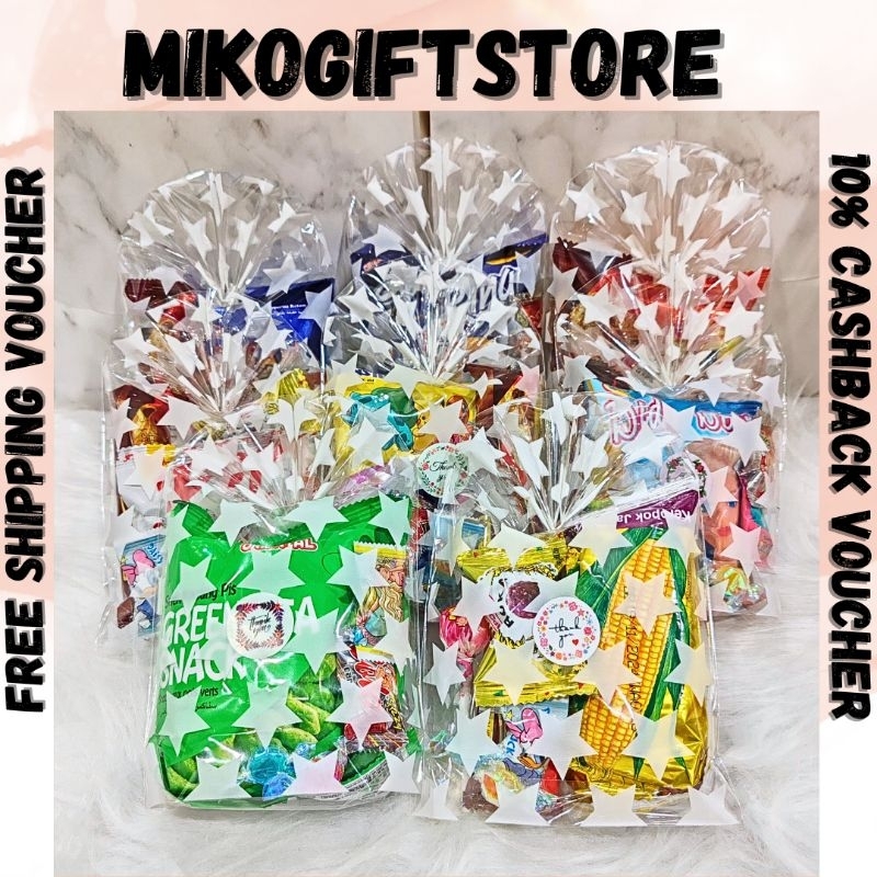 MURAH GOODIES/DOORGIFT BAG JAJAN KEROPOK MURAH BAJET UNTUK HARI JADI ...