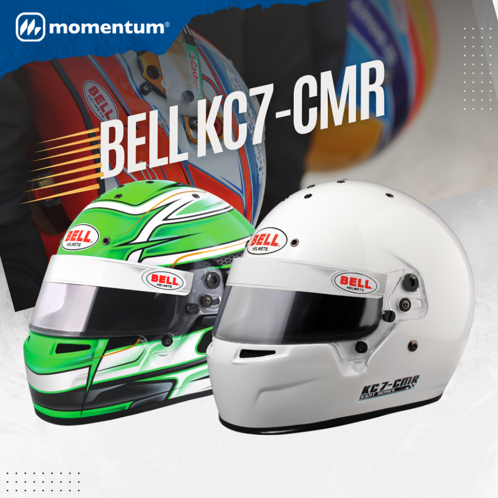 BELL HELMET KC7-CMR WHITE (KIDS KART) | Shopee Malaysia