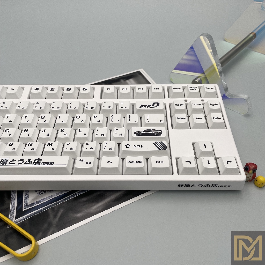 [LOCAL STOCK] Initial-D AE86 Keycap PBT Cherry Profile DyeSub Keycaps ...