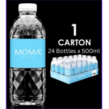 Moma Water 500ml x 24 Bottles (One Carton) | Shopee Malaysia