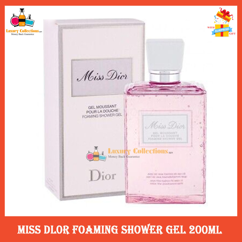 MISS Dl0R FOAMING SHOWER GEL 200ML | Shopee Malaysia