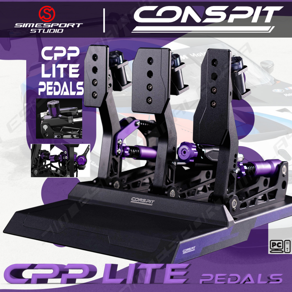 SIM RACING PEDALS | CONSPIT CPP Lite Pedals | Shopee Malaysia