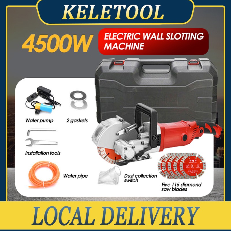 30MM 4500W wall slotting machine groove Cutter wall Cement cutter ...