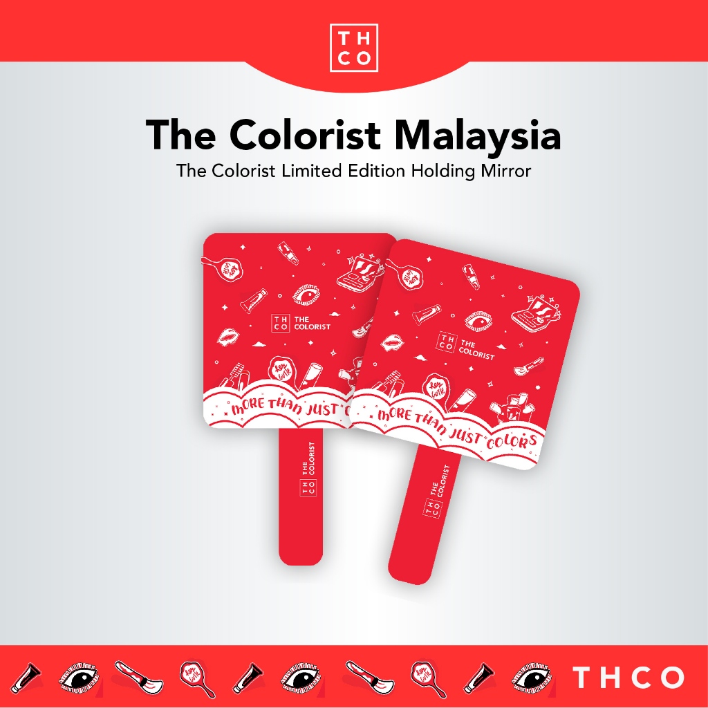 THE COLORIST Holding Mirror 调色师手持镜便携化妆镜 | Shopee Malaysia