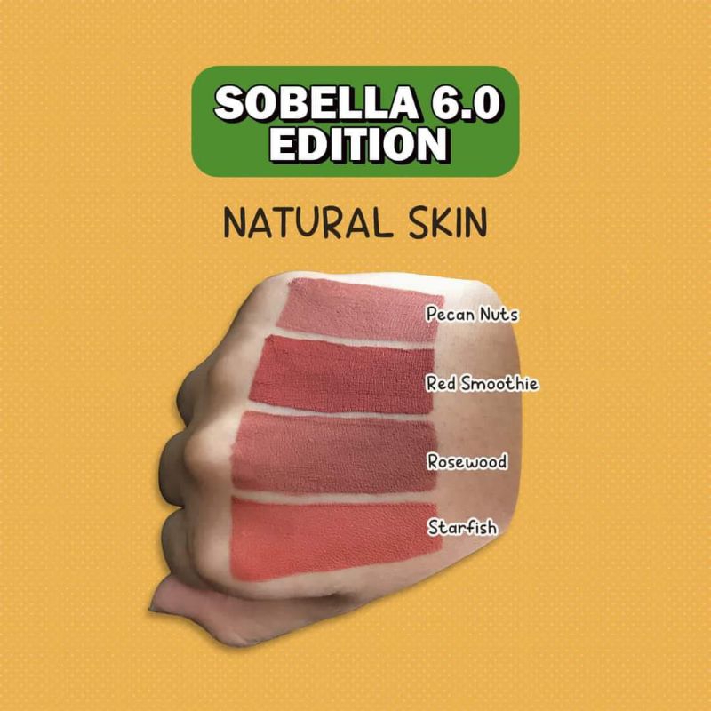 SOBELLA 60 EDITION (rosewood, red smoothie, pecan nuts, starfish ...