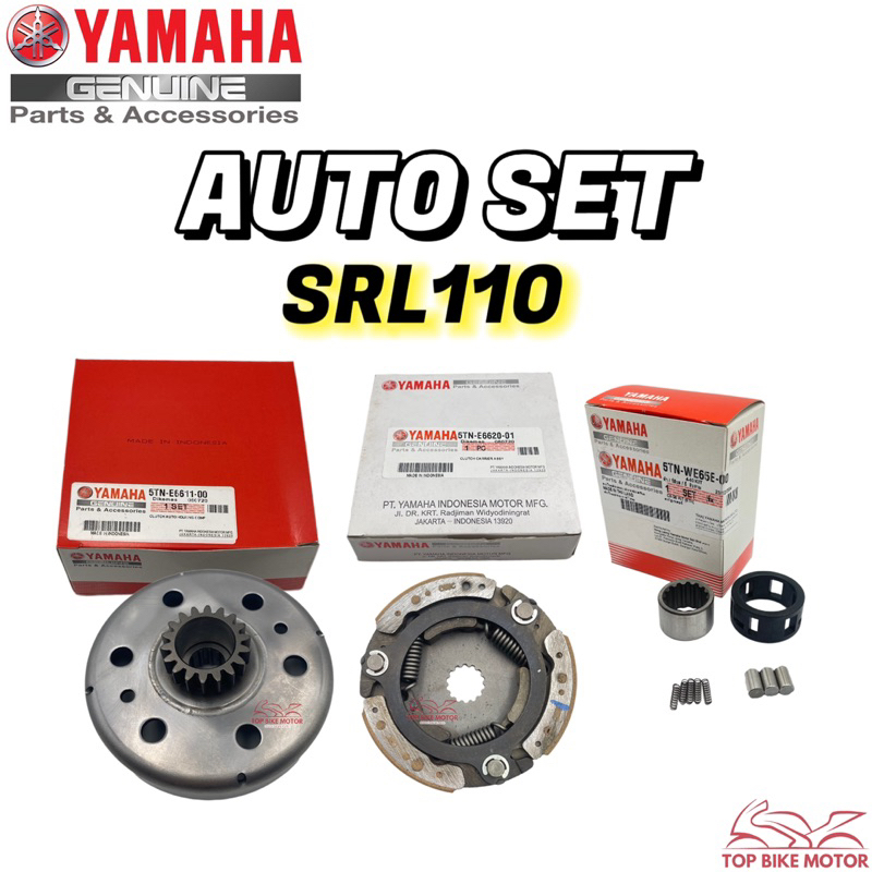 YAMAHA SRL110 LAGENDA110 AUTO CLUTCH HOUSING AUTO CLUTCH CARRIER SHOE ...