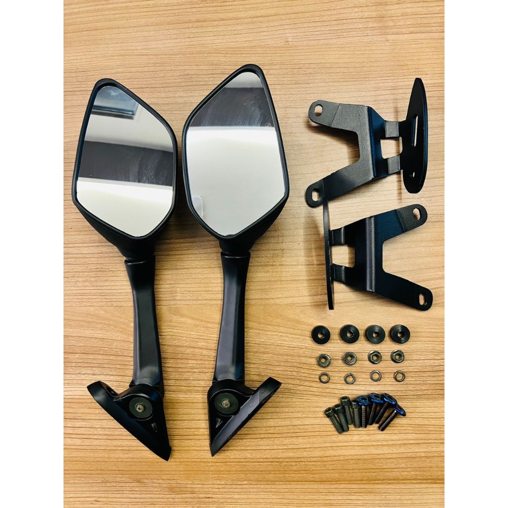 Yamaha Xmax V2 Windshield Side Mirror Bracket Rear View Side Mirror Set ...