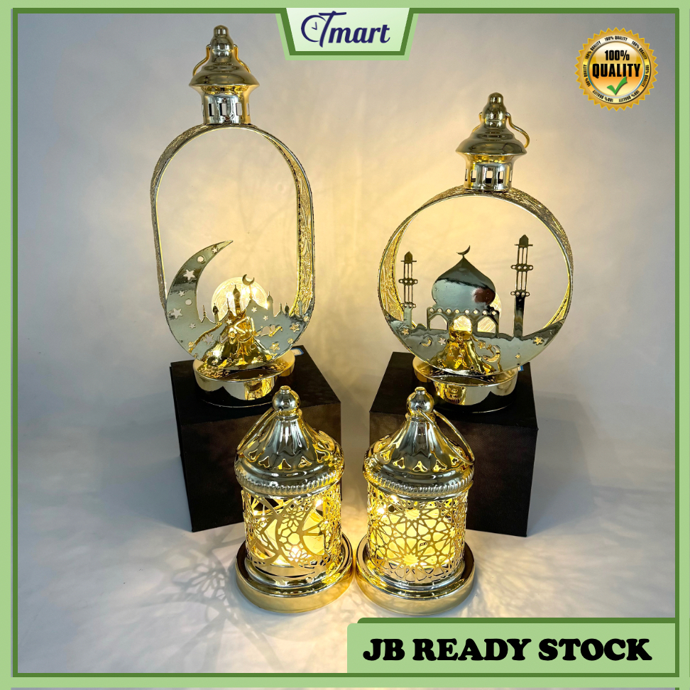 LED Metal Gold Lantern Home Decor Morrocan Style Lantern LED Lantern ...