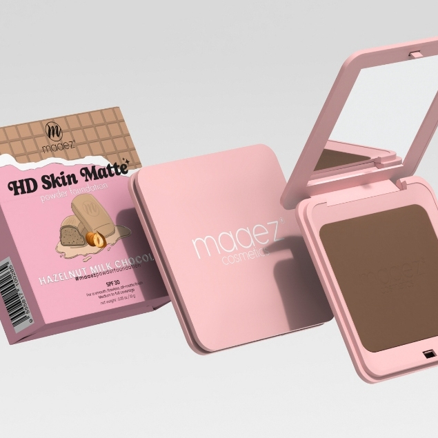 Maaez COMPACT POWDER (HD Skin Matte)& Pressed Setting Powder | Shopee ...