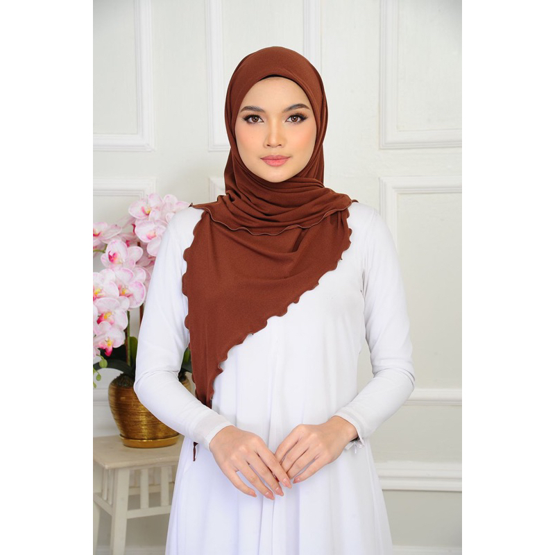 New Bawal lazy Layla Ruffle Kain Moscrepe Premium (Ready Stock ...