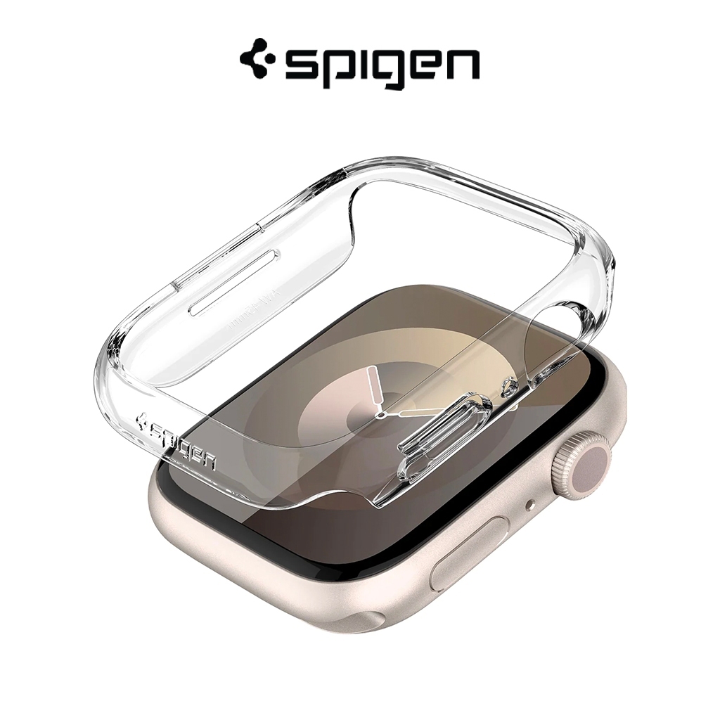 Spigen Apple Watch Case Series 9 / 8 / 7 Case (45mm) Thin Fit Hard ...