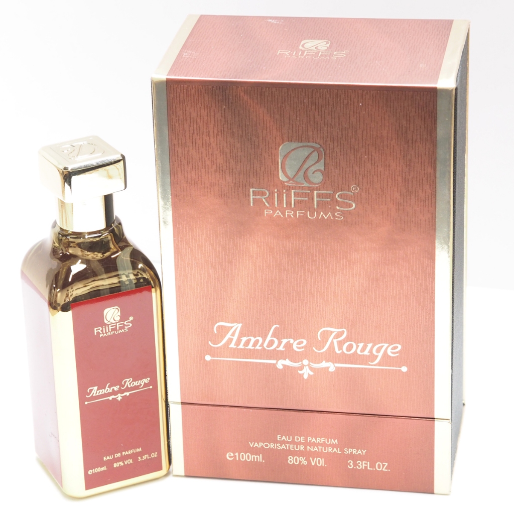 RIIFFS Ambre Rouge perfume water unisex 100ml Eau De Parfum | Shopee ...