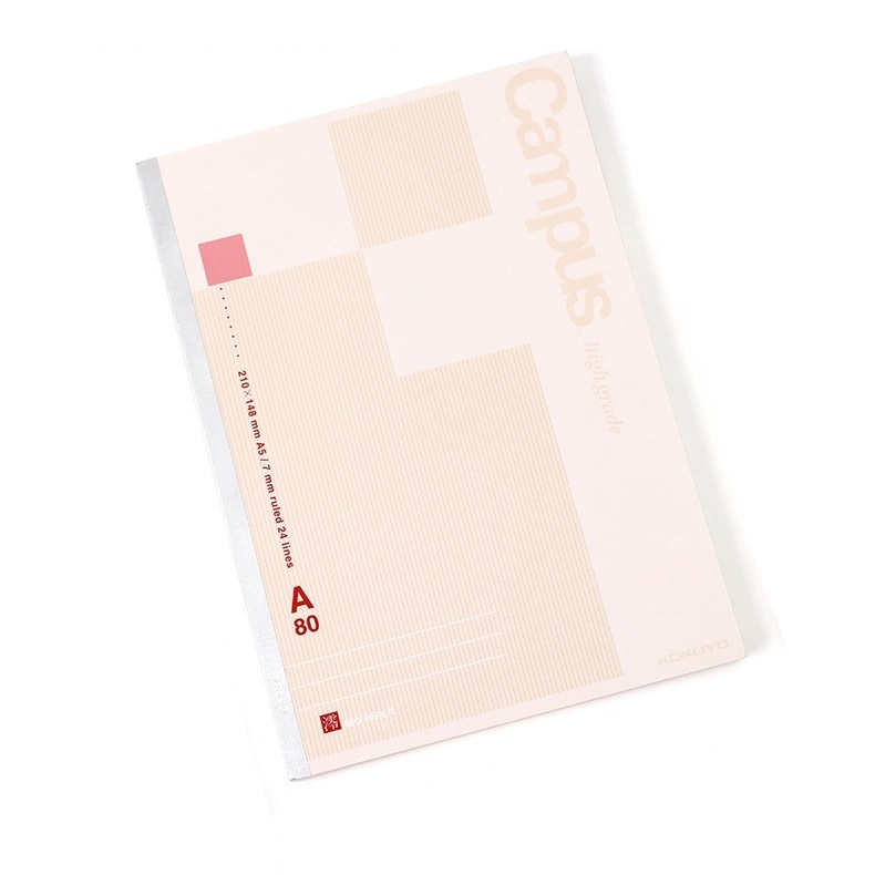 Kokuyo Campus High Grade MIO Ultra Smooth Paper Notebook - A5 - 7mm ...