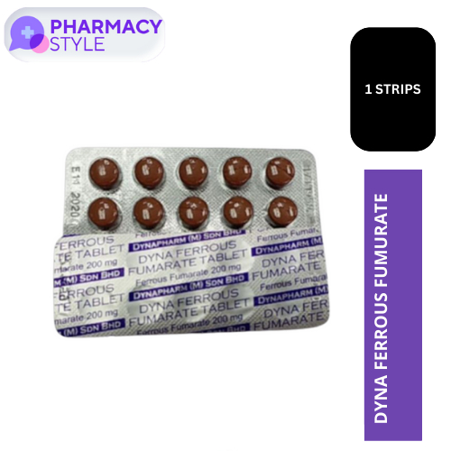 Dyna Ferrous Fumarate Tablet 200mg | Shopee Malaysia