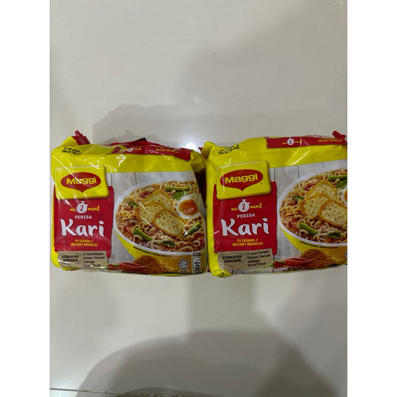 2 packs MAGGI MEE ( Curry dan AYAM ) | Shopee Malaysia