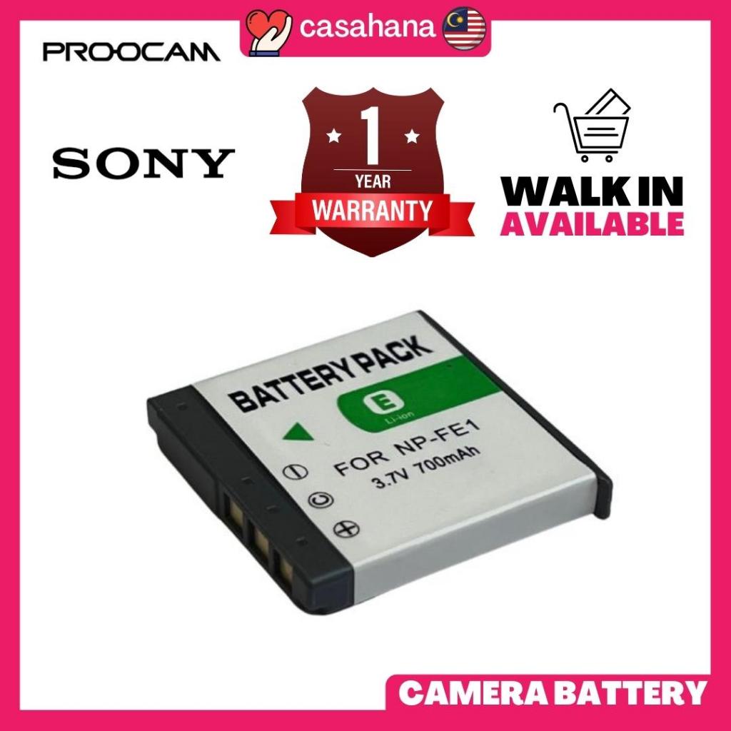 Proocam NP-FE1 Camera Battery for Sony Cyber-Shot DSC-T7 T7/B T7/Sa ...