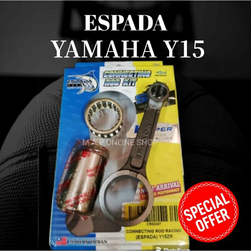Yamaha Y15 Y15Z Crankshaft Connecting Rod Racing Standard 100% Original ...