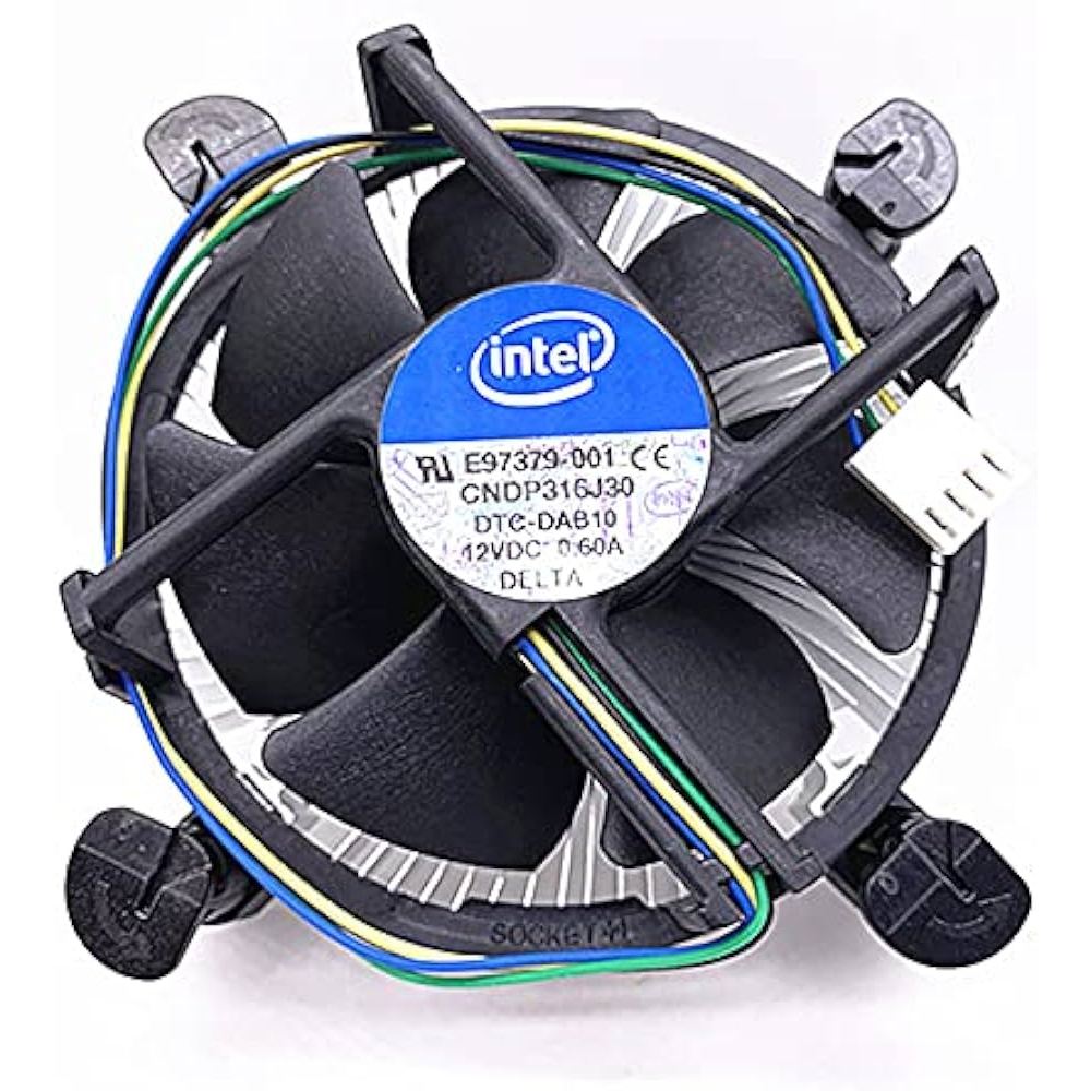 INTEL E97379-001 12v 0.6A for Socket LGA 775/1150/1151/1155/1156/1200 4 ...