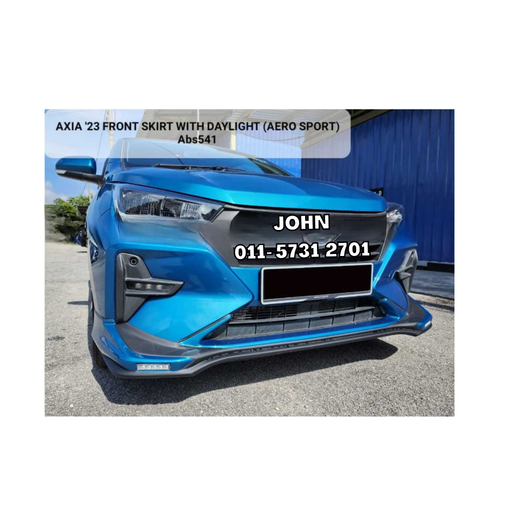 Perodua Axia 2023 Aero Sport Bodykit With Paint | Shopee Malaysia