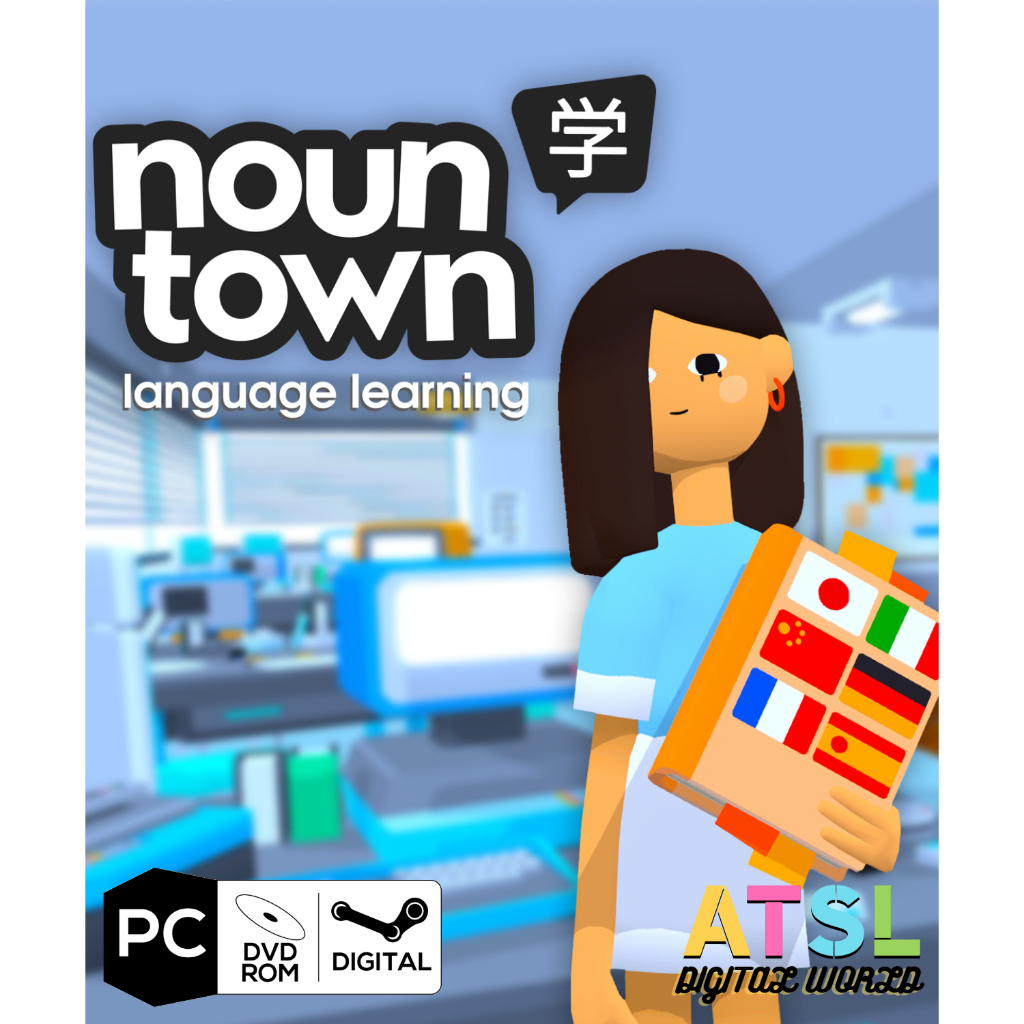 [Original PC Game] Noun Town Language Learning (v2.30) | Shopee Malaysia