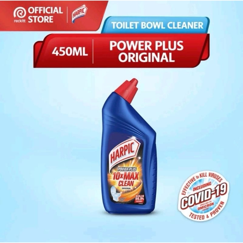 Harpic Powerplus 10xMax Clean Toilet Cleaner (450ml) | Shopee Malaysia