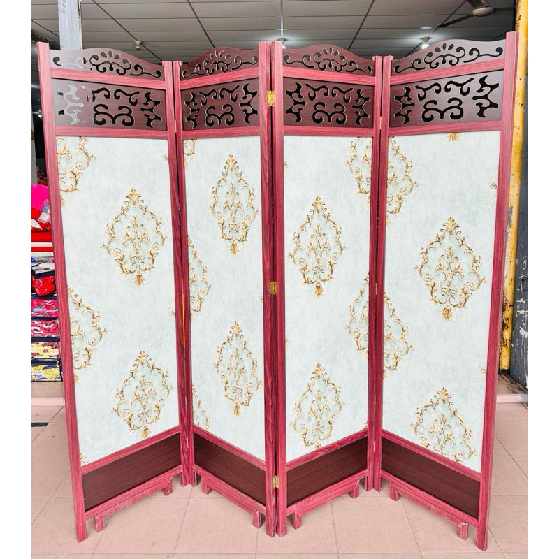 Original Partition Kayu | Pembahagi Ruang Kayu Original Wood screen ...