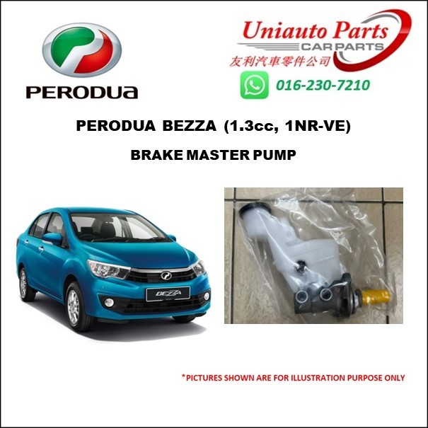 PERODUA BEZZA (1.3cc, 1NR-VE) BRAKE MASTER PUMP | Shopee Malaysia