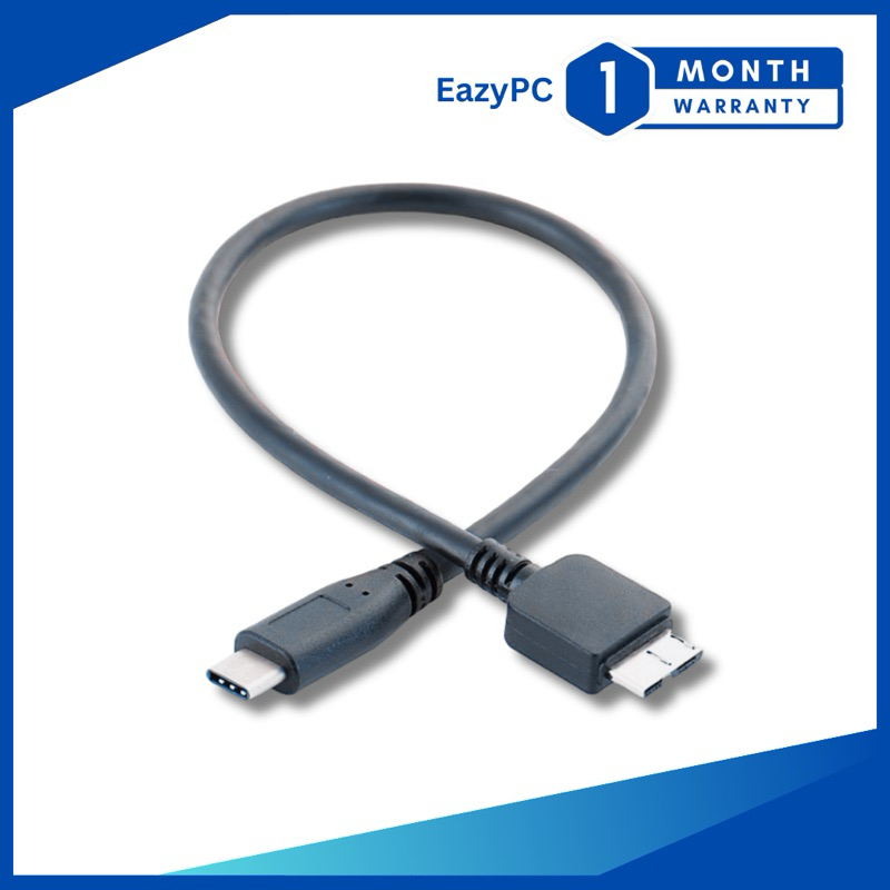 USB 3.1 Type C To Micro B Data Cable For Hard Drive Data Connection ...