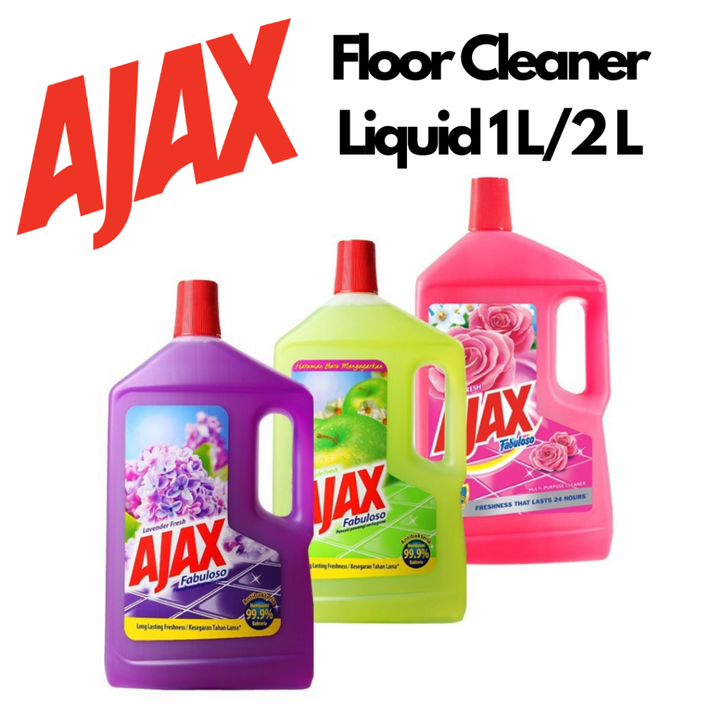 Ajax Fabuloso 1L / 2L Floor Cleaner Antibacteria (Assorted) | Sabun ...