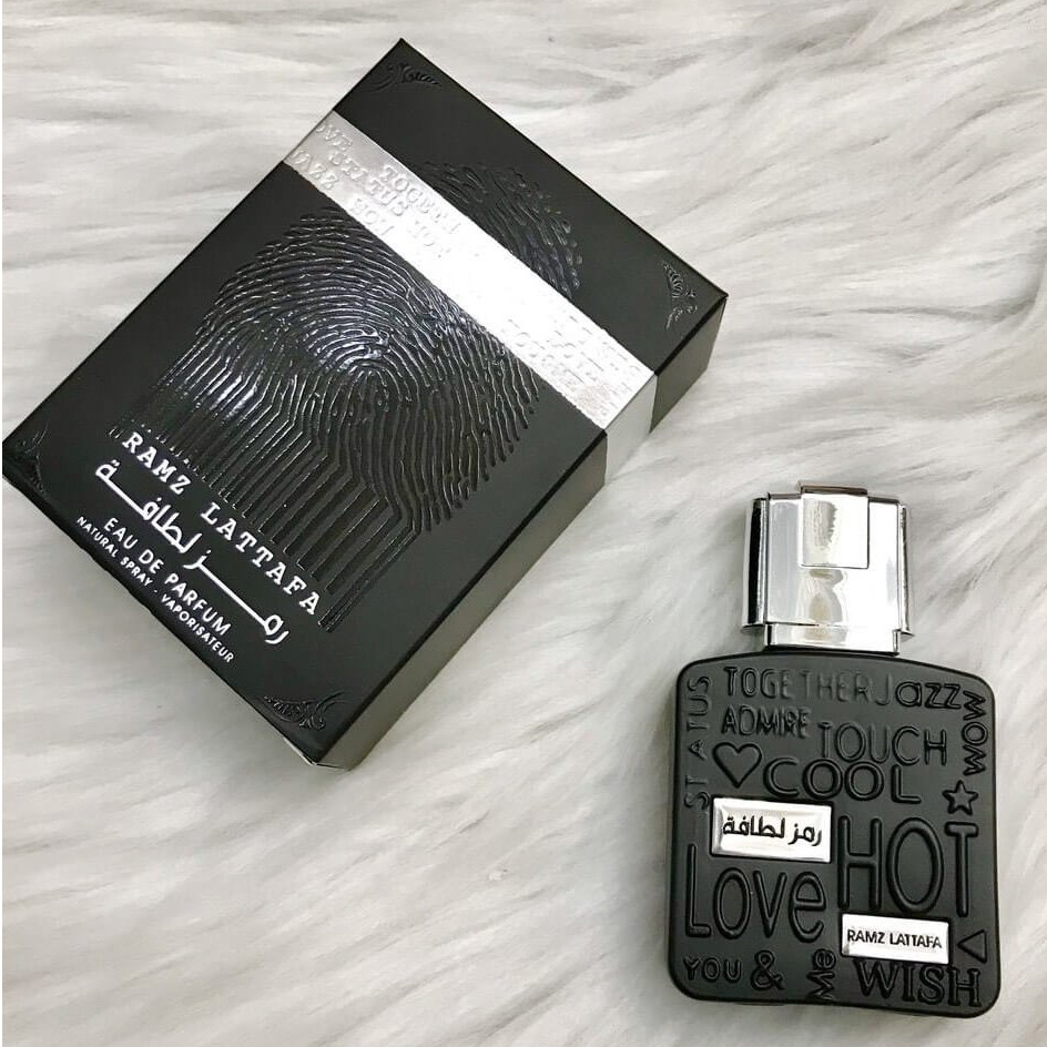 Ramz lattafa silver perfume EDP Original from Dubai 100 ml Original ...