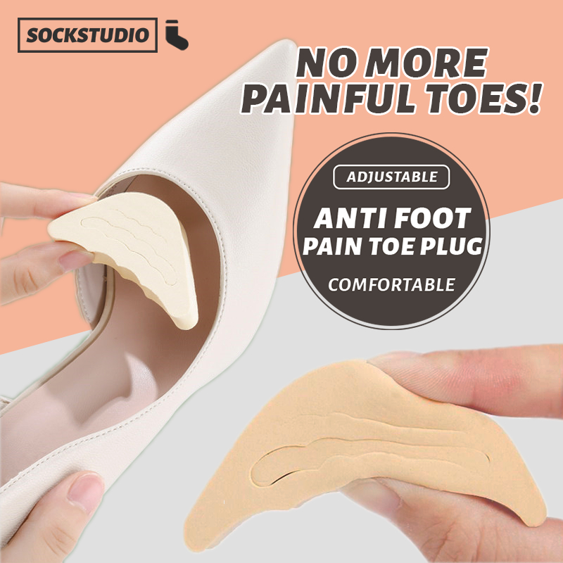 SOCKSTUDIO Soft Adjustable shoe filler Shoe pad heel pad Toe protector ...